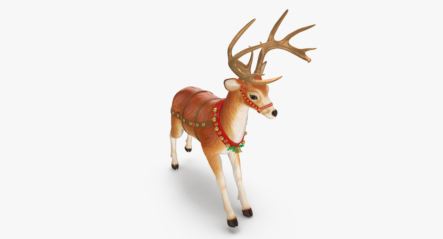 3D reindeer - TurboSquid 1235431