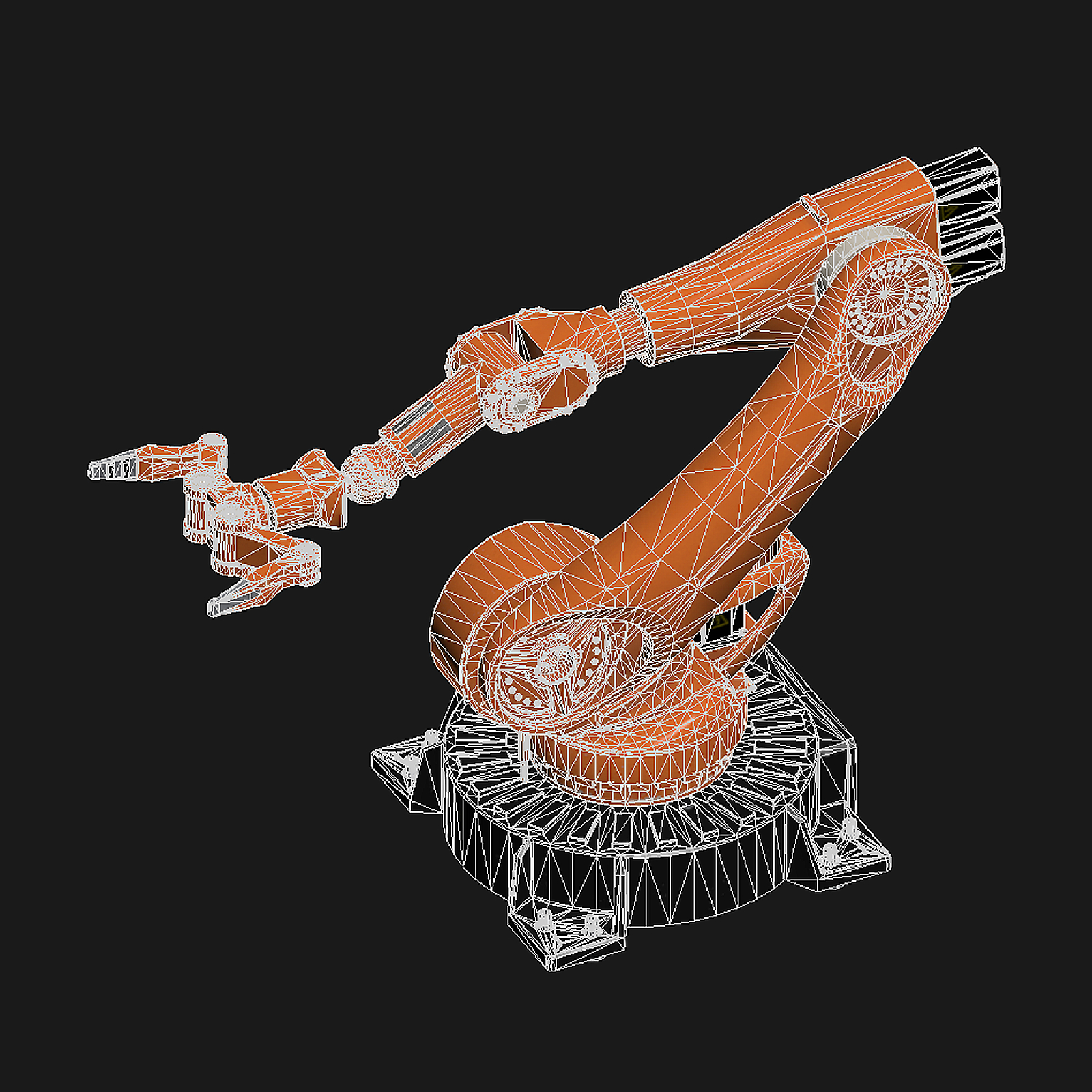 Industrial manipulator robot 3D model - TurboSquid 1235451