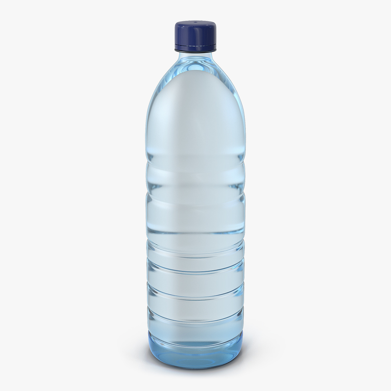 Plastic water bottle 3D model - TurboSquid 1235567