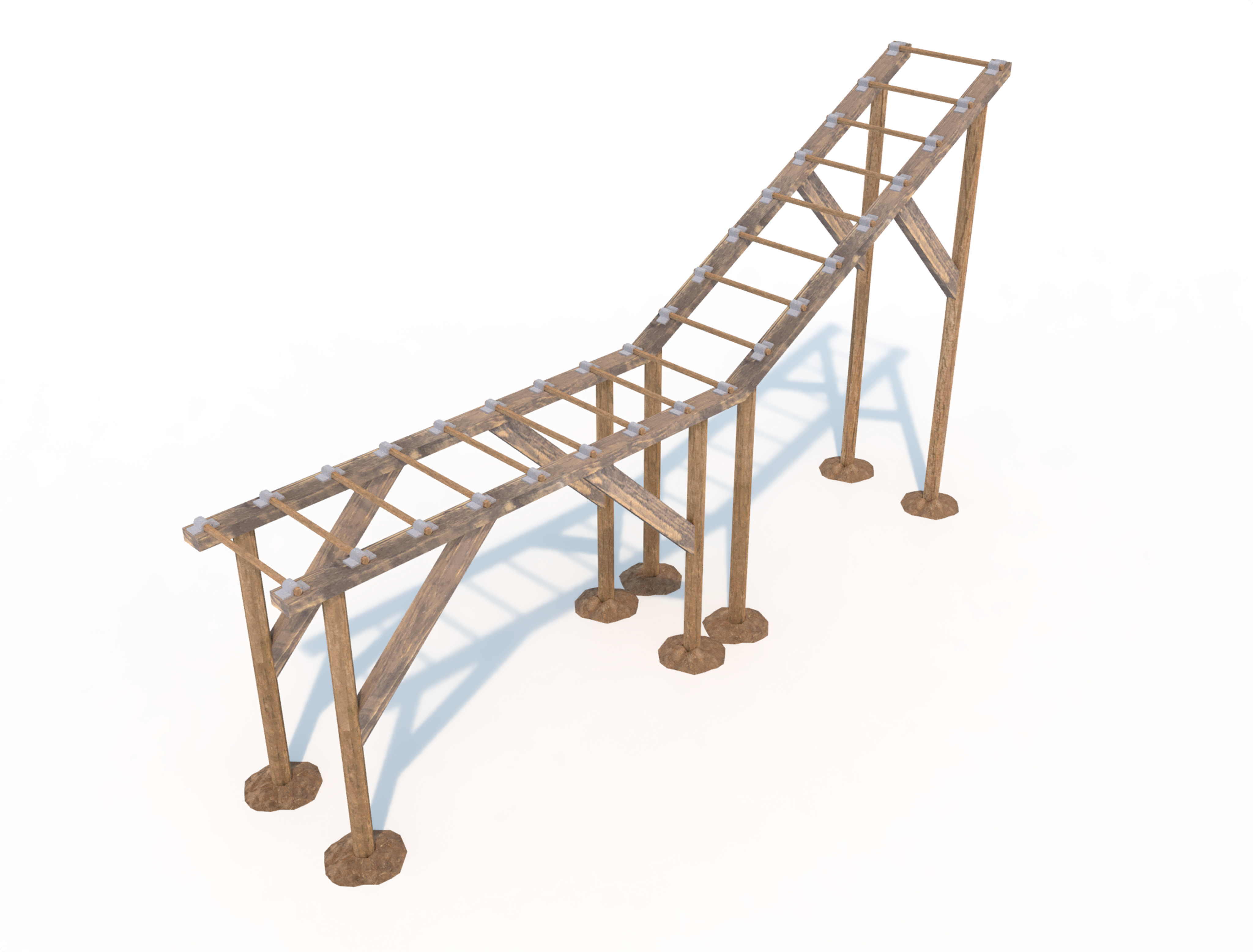 3D obstacle course - TurboSquid 1235588