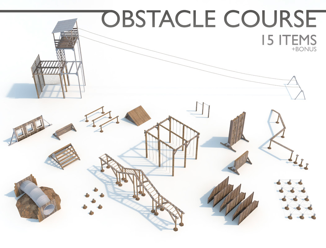 Army Obstacle Course Layout