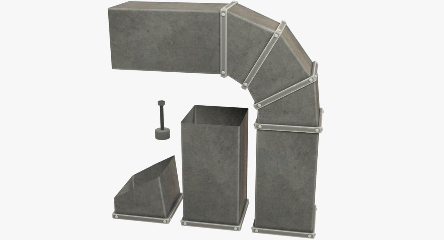 3D bent pipe model - TurboSquid 1235589