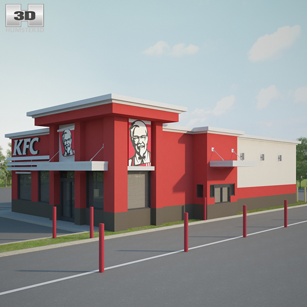 3D Kfc Models | TurboSquid
