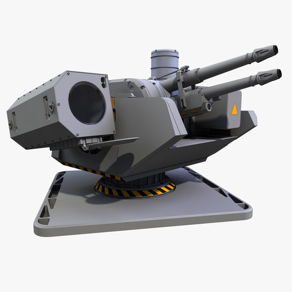 Light laser turret model - TurboSquid 1235713