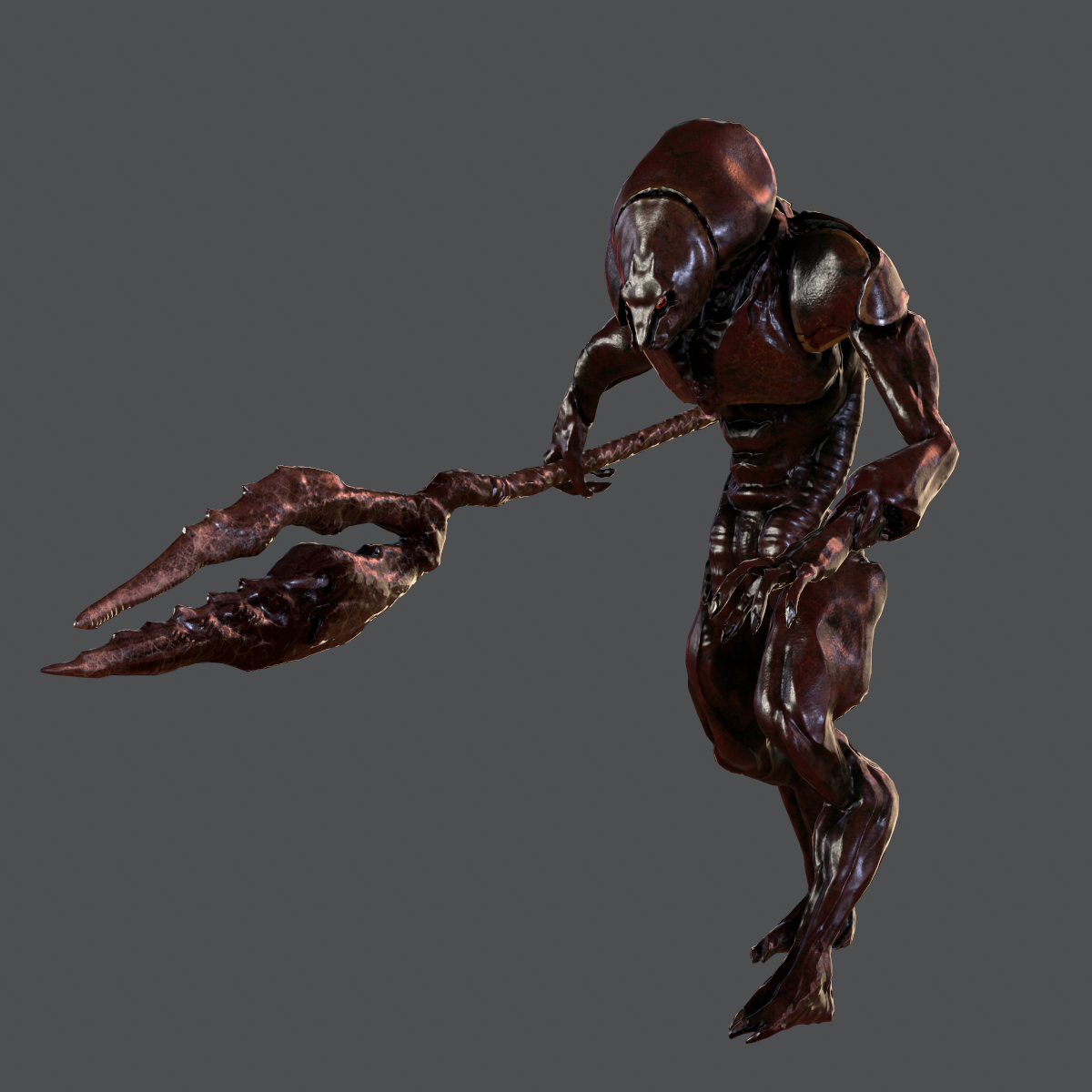 Alien invader 3D model - TurboSquid 1235720