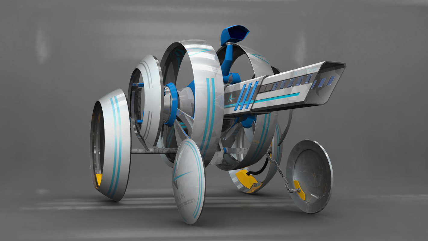 Modello 3D Trasformando la sfera Robot attrezzato - TurboSquid 1235777