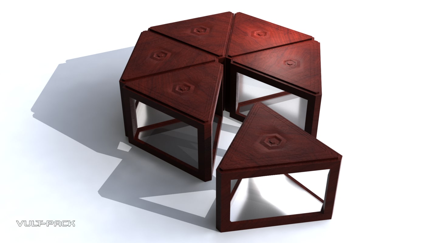 3D coffee table - TurboSquid 1235791