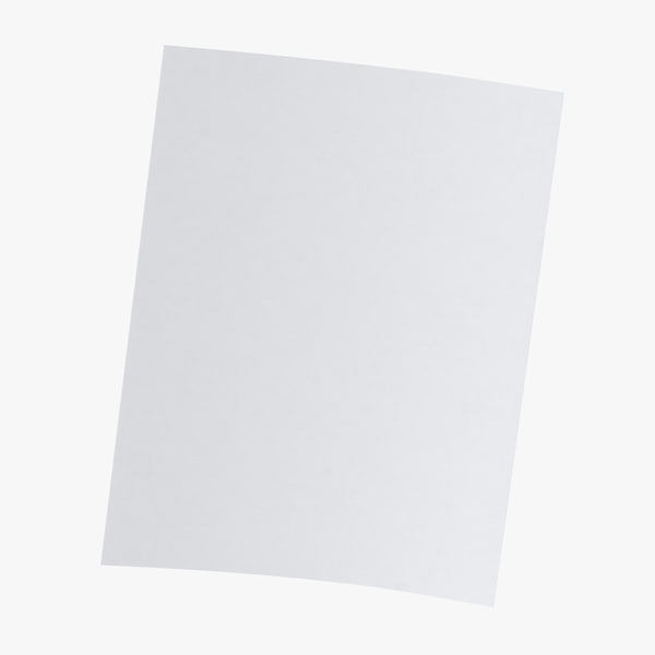 Single paper sheets 3D model - TurboSquid 1235836