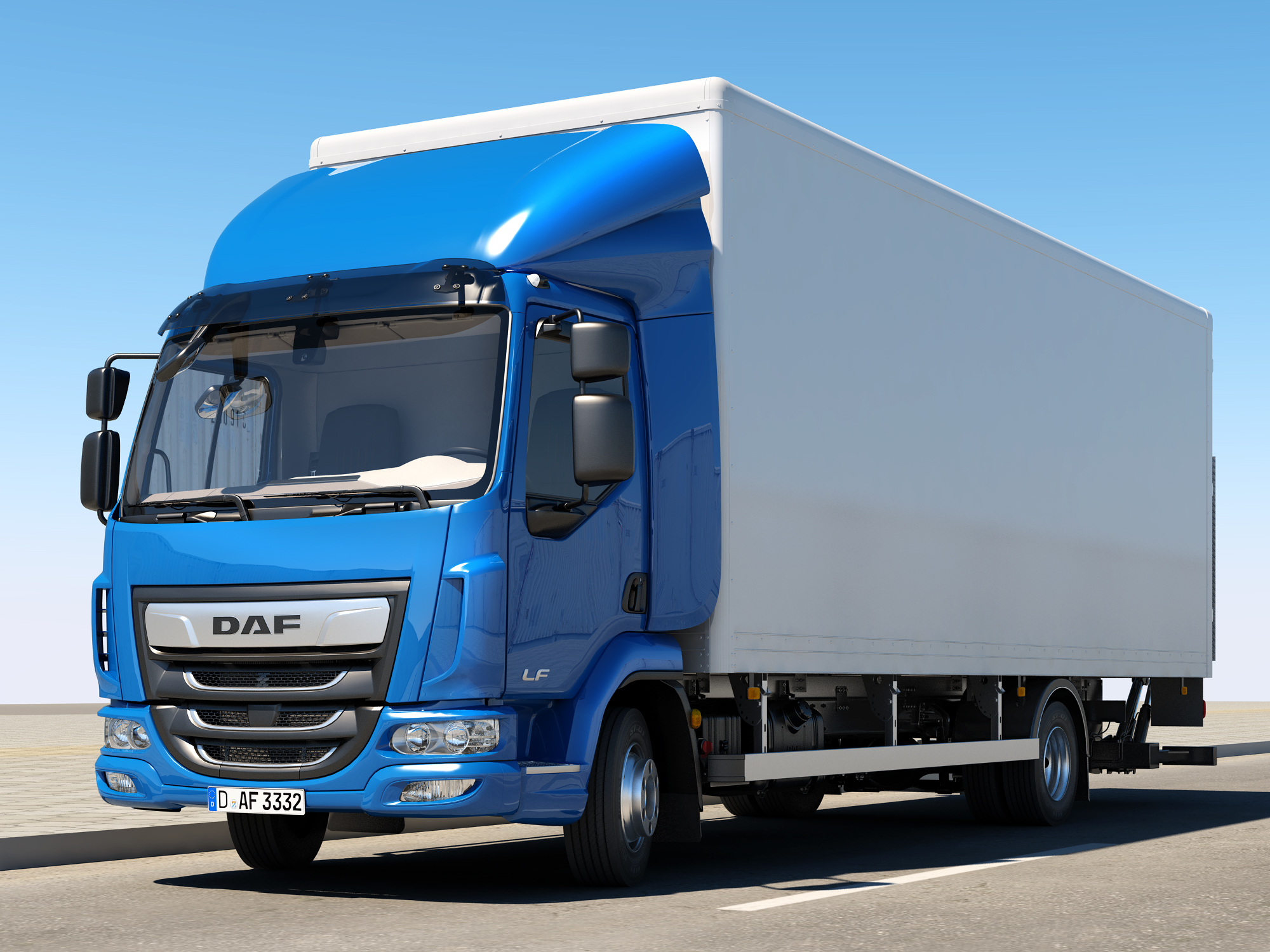 3D daf lf 2017 - TurboSquid 1235893