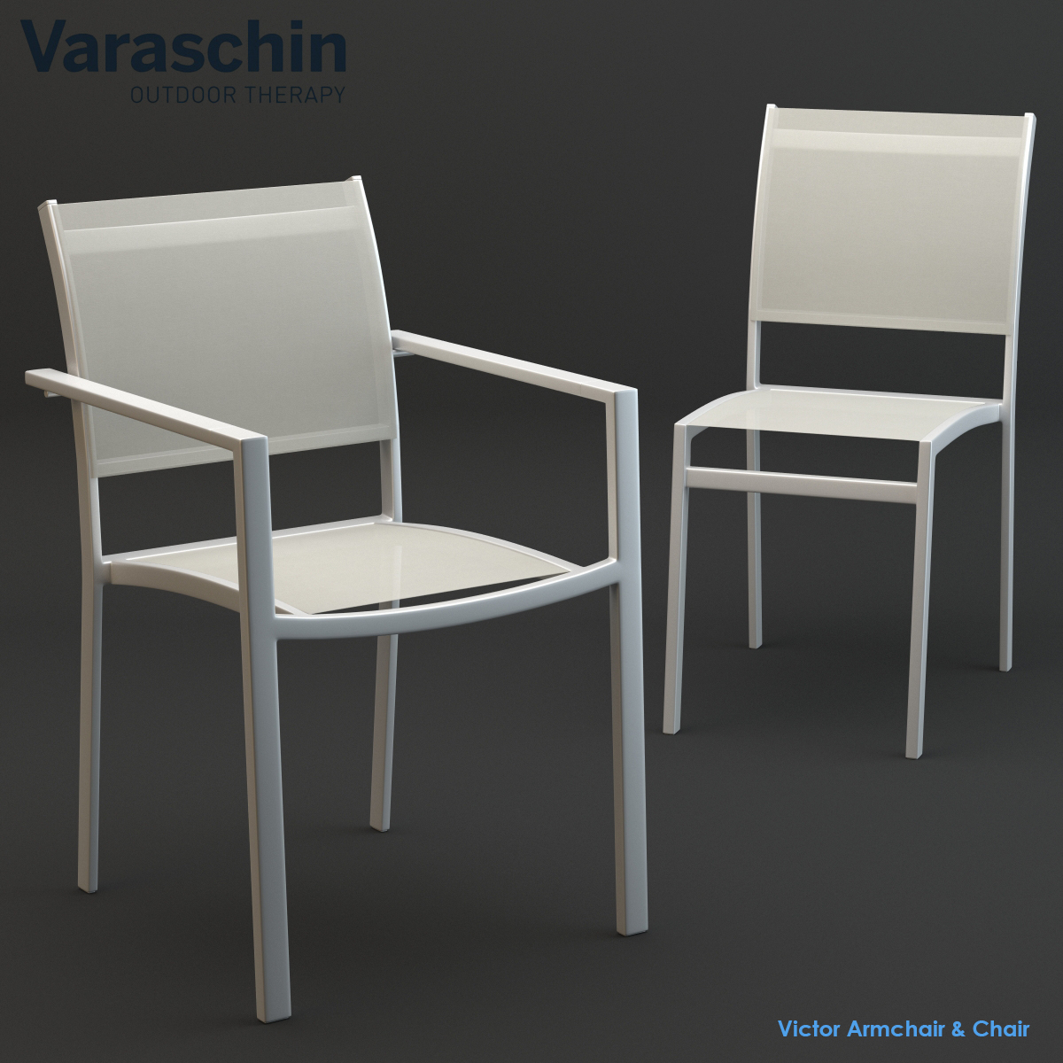 3D model varaschin victor armchair chair - TurboSquid 1235906