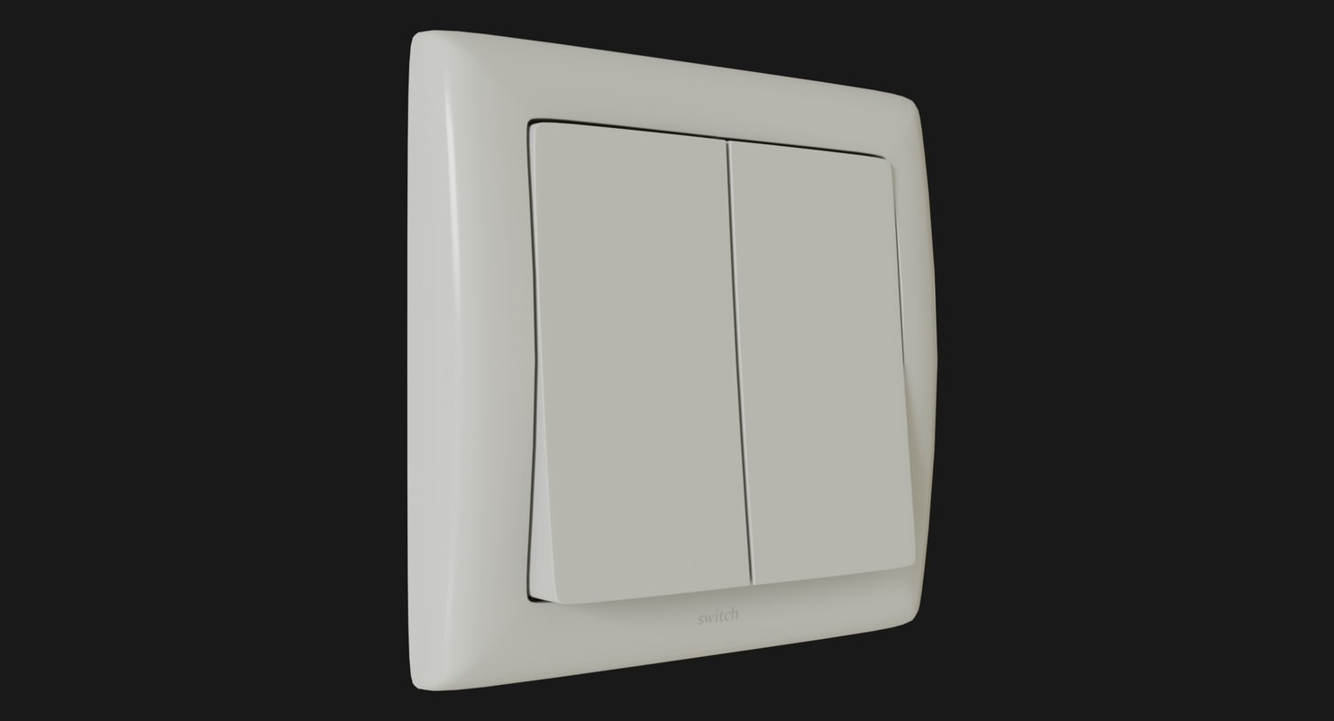 Electrical switch 3D model - TurboSquid 1236083