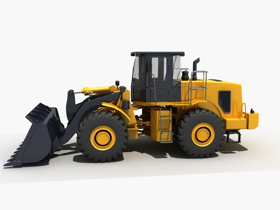 Wheel loader load model - TurboSquid 1236112