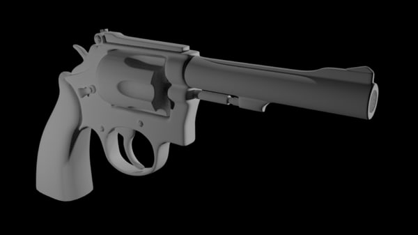 Revolver Blender Models for Download | TurboSquid