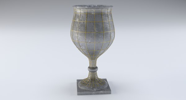 3D medieval grail - TurboSquid 1236355