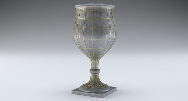 3D medieval grail - TurboSquid 1236355