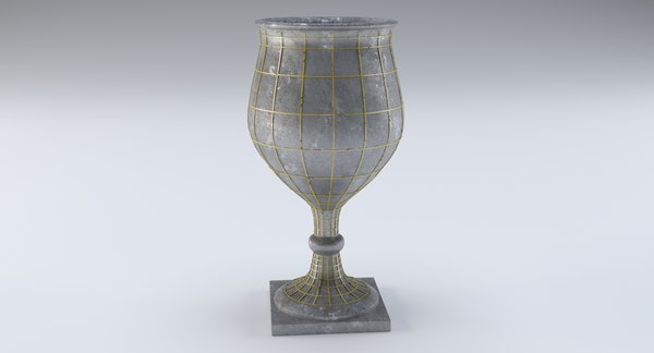 3D medieval grail - TurboSquid 1236355