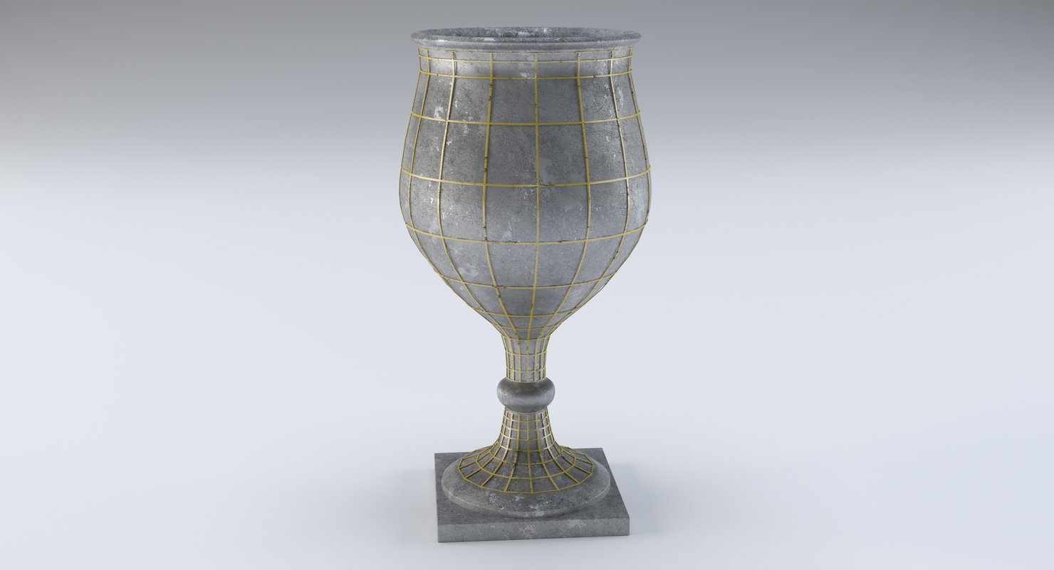 3D medieval grail - TurboSquid 1236355