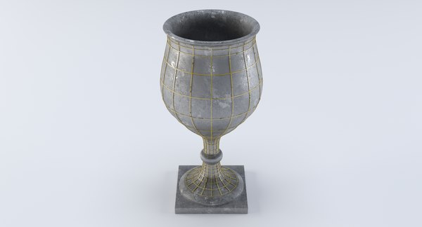 3D medieval grail - TurboSquid 1236355
