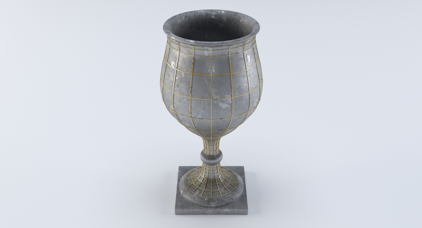 3D medieval grail - TurboSquid 1236355