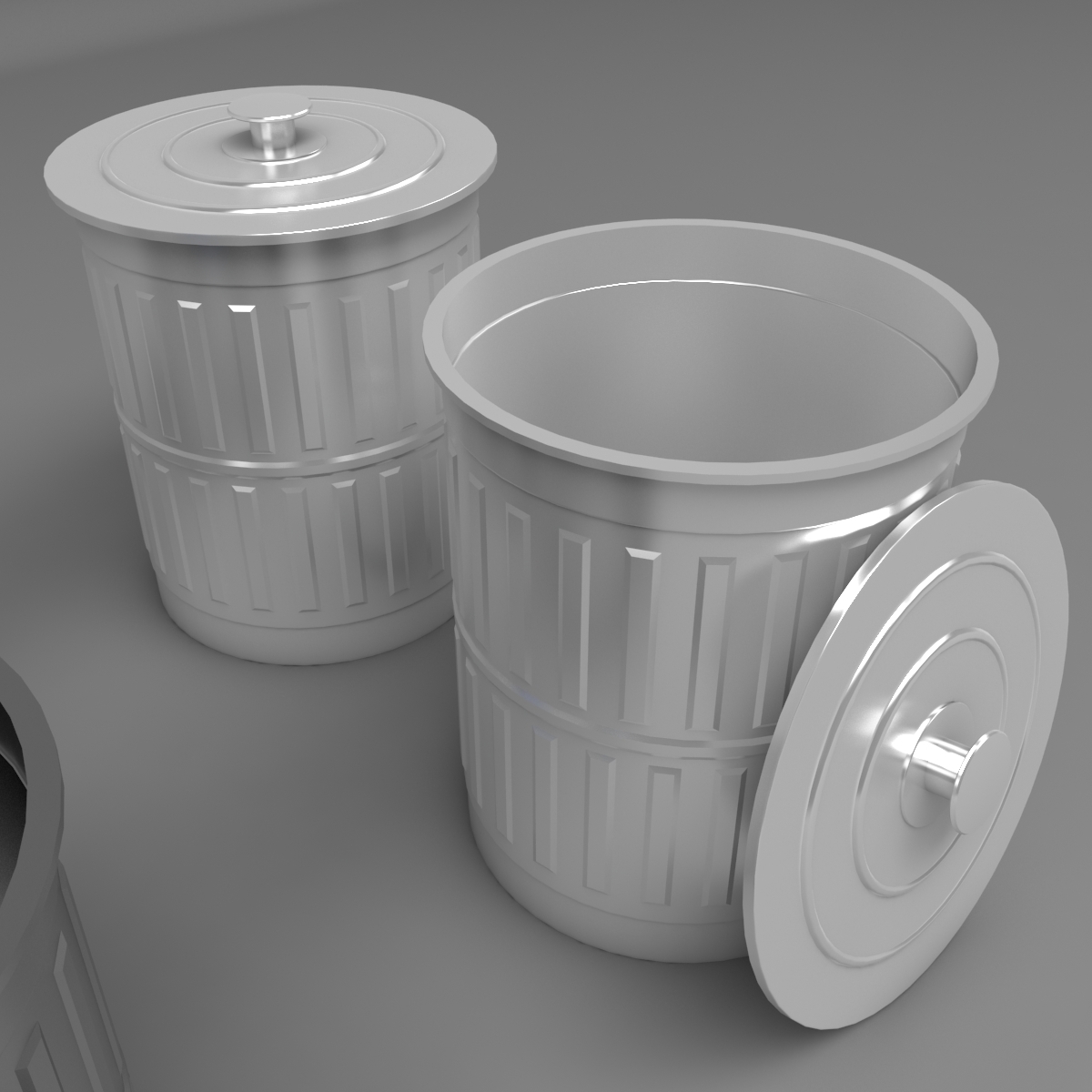 City garbage 3D model - TurboSquid 1236495