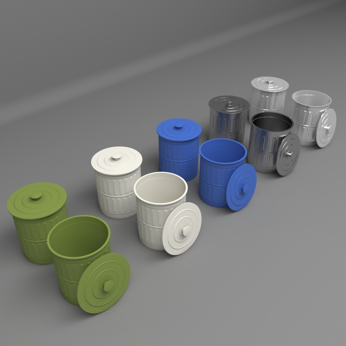 City garbage 3D model - TurboSquid 1236495