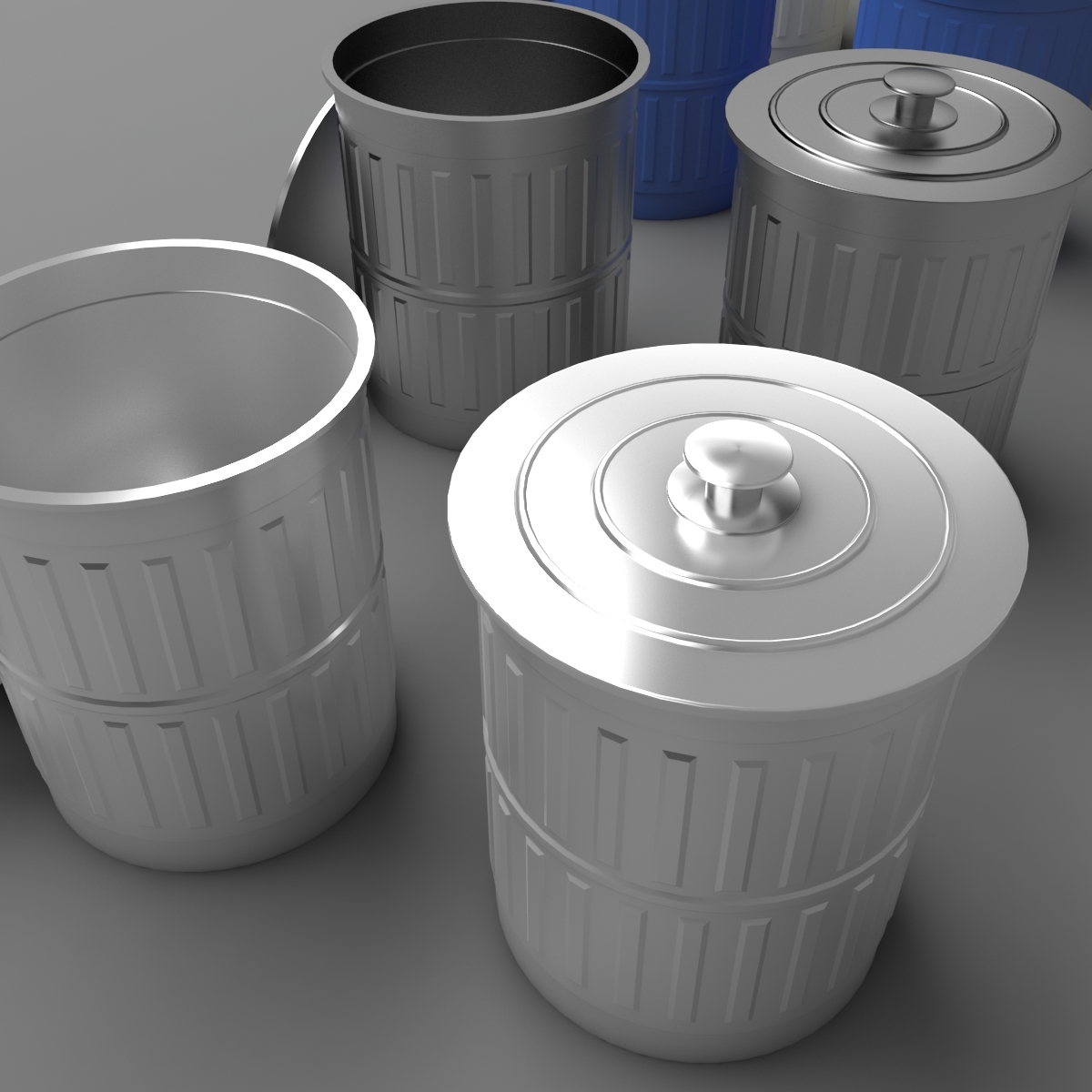 City garbage 3D model - TurboSquid 1236495