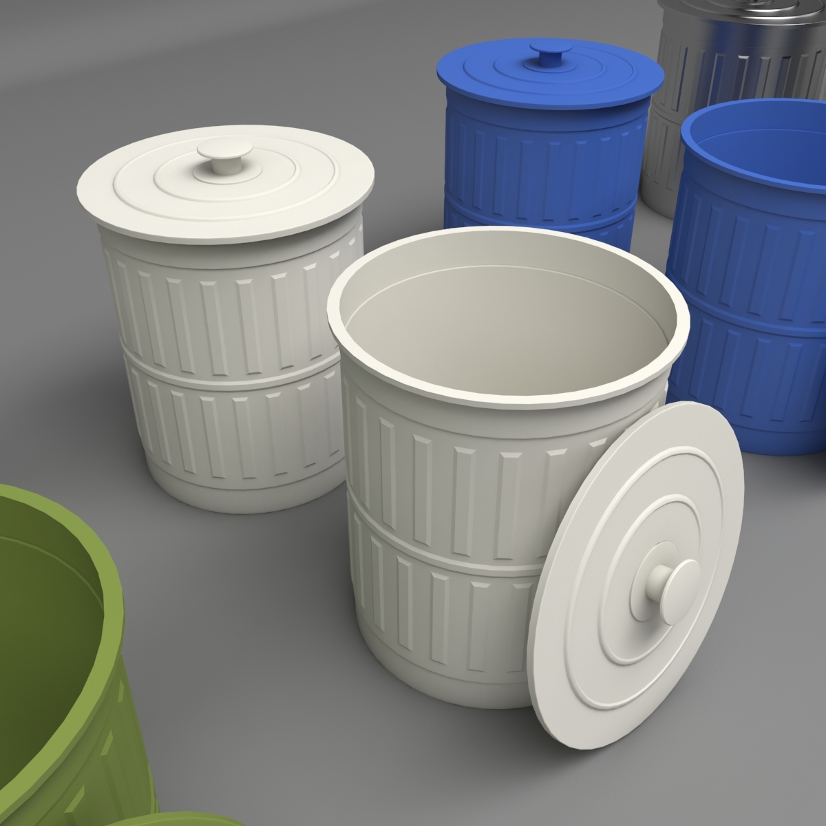 City garbage 3D model - TurboSquid 1236495