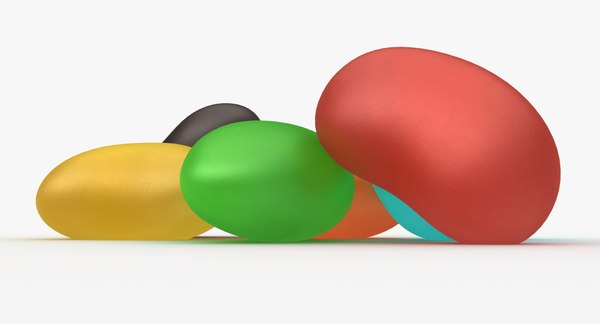 3D model jelly bean - TurboSquid 1236553