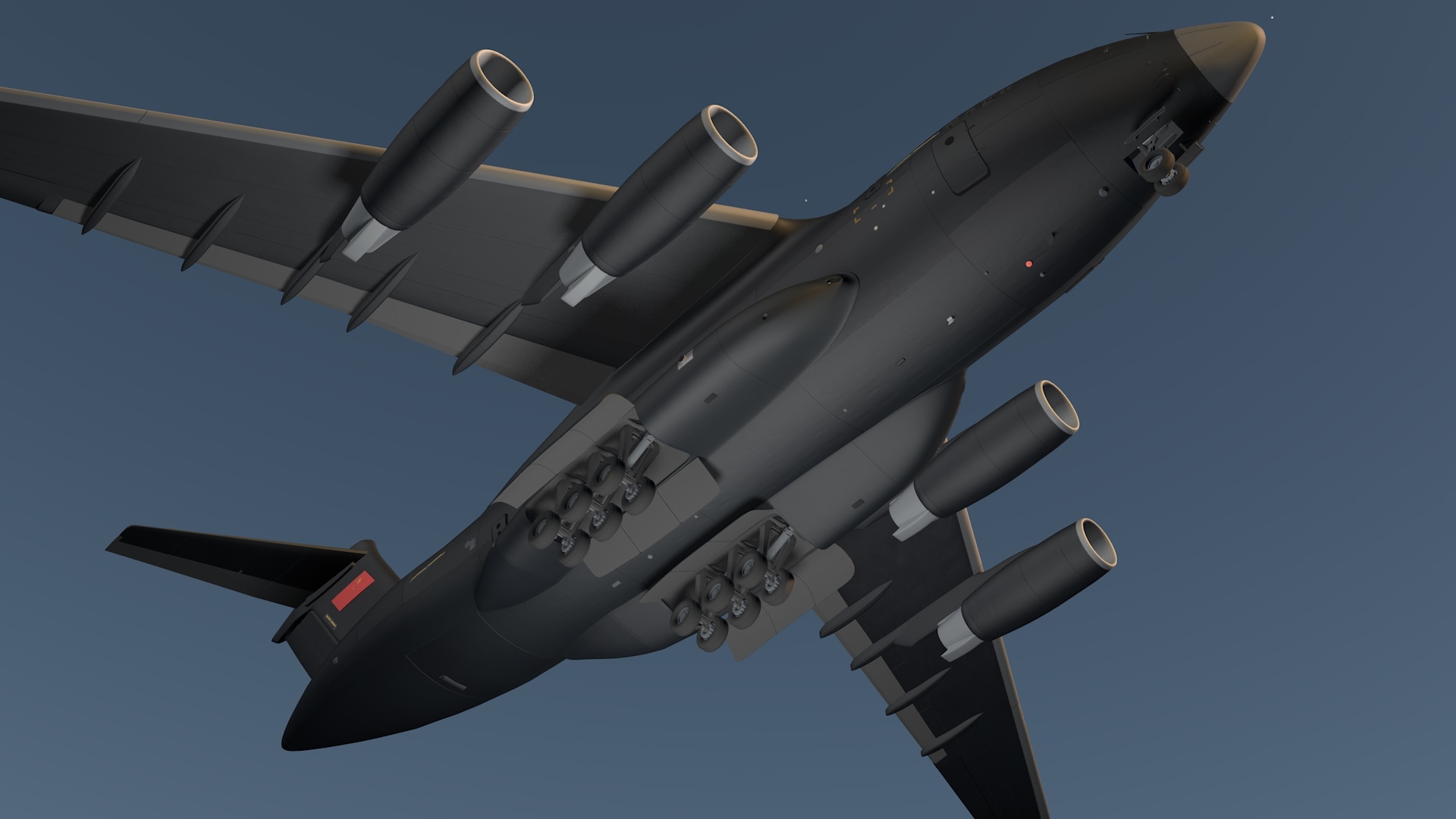 China y-20 3D model - TurboSquid 1236655