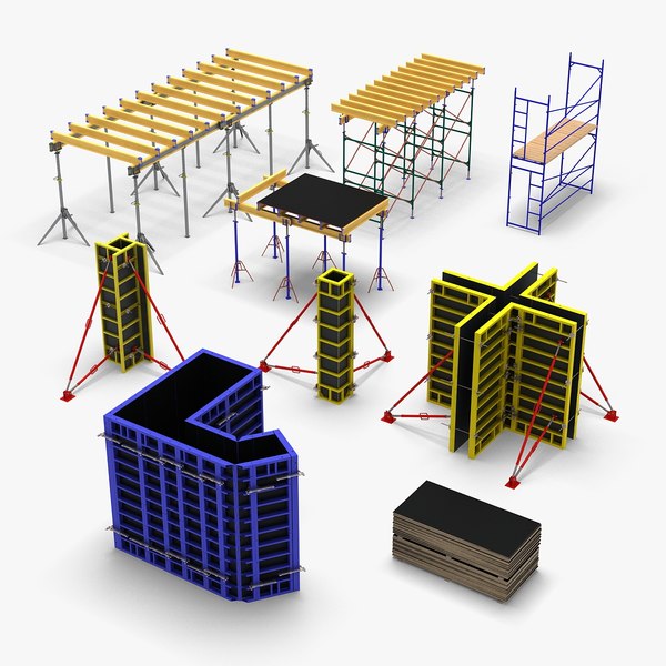 3d model scaffolding