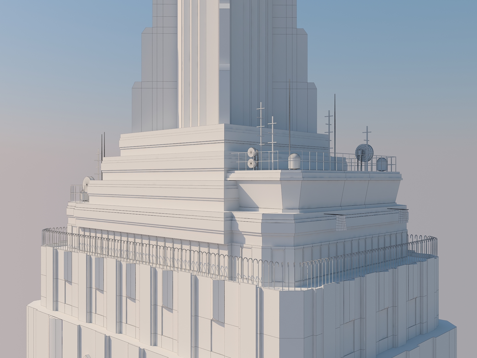 3D empire state building model - TurboSquid 1237041