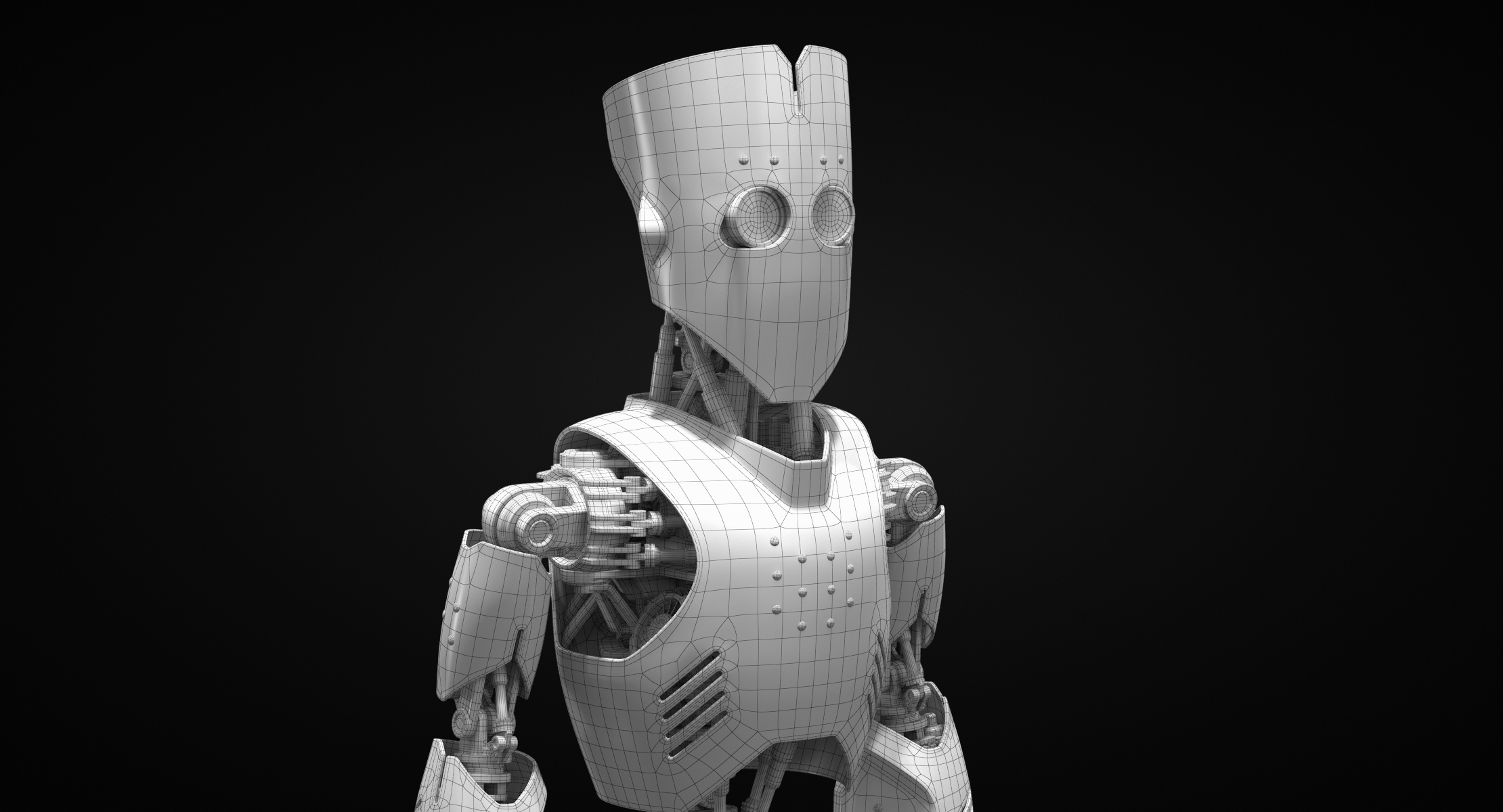 3D robot rigged model - TurboSquid 1237087