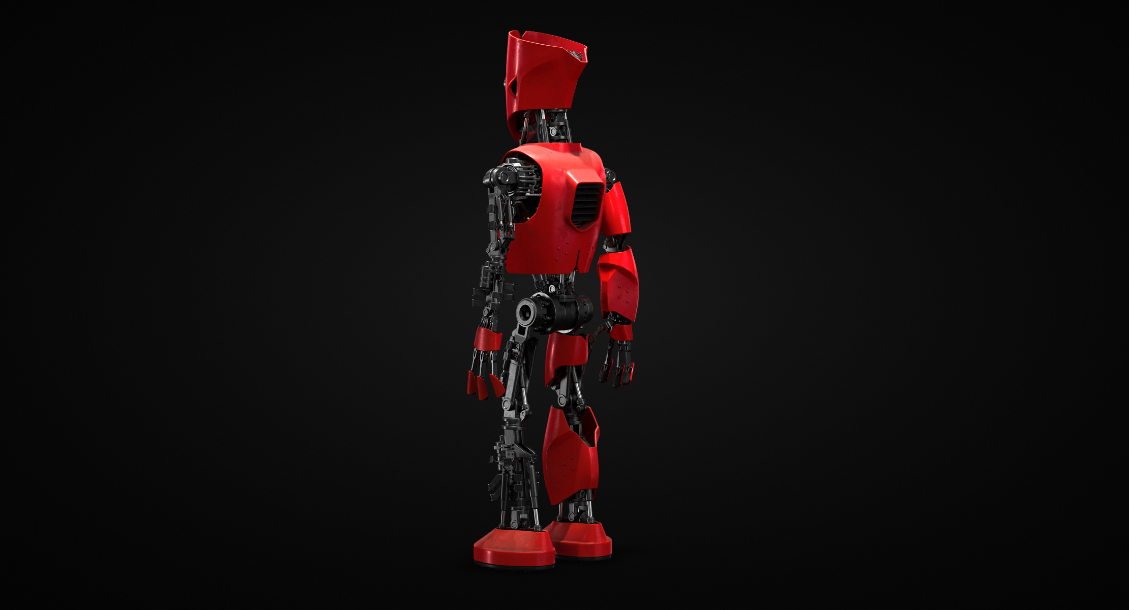 3D robot rigged model - TurboSquid 1237087