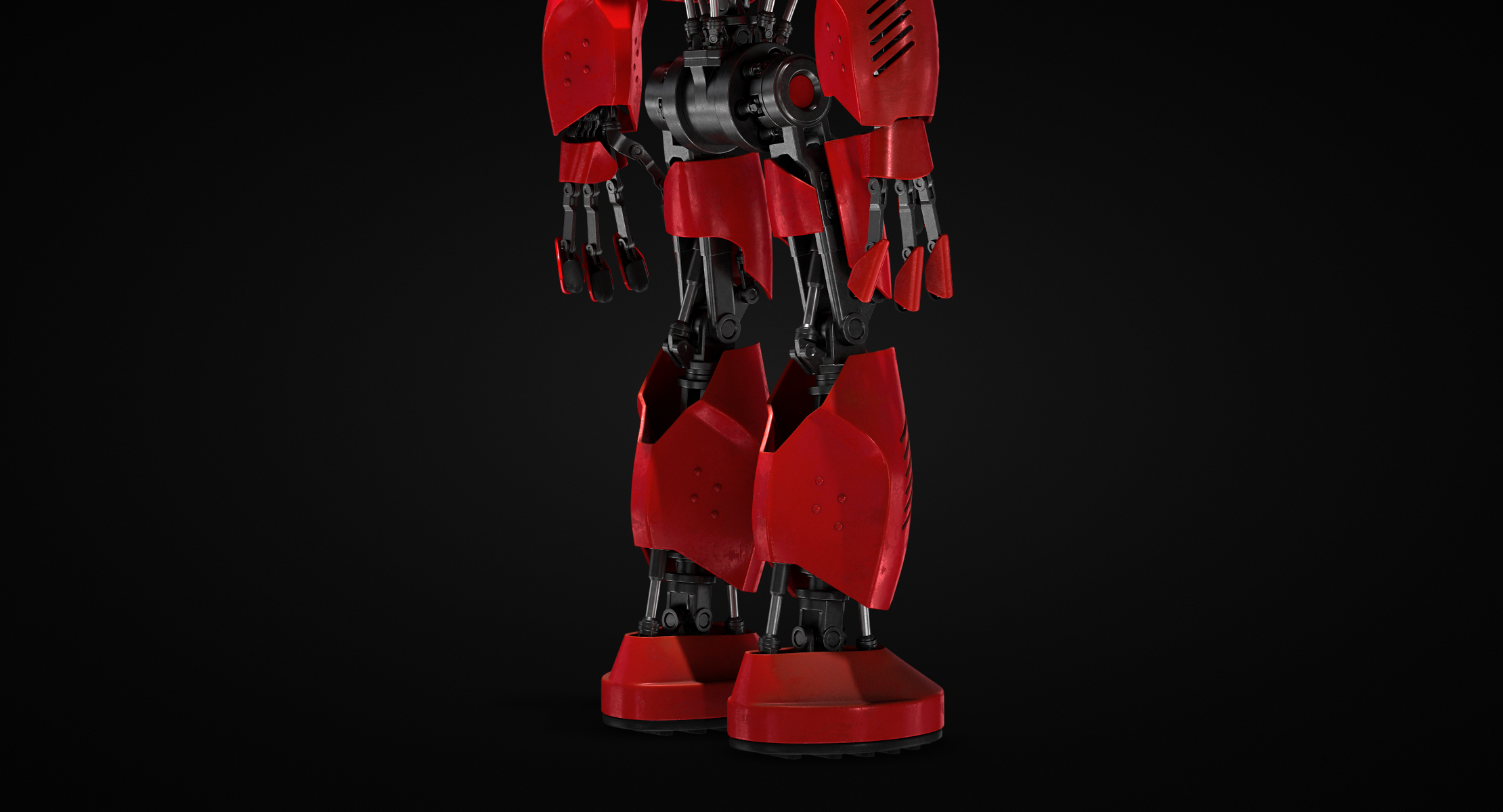 3D robot rigged model - TurboSquid 1237087