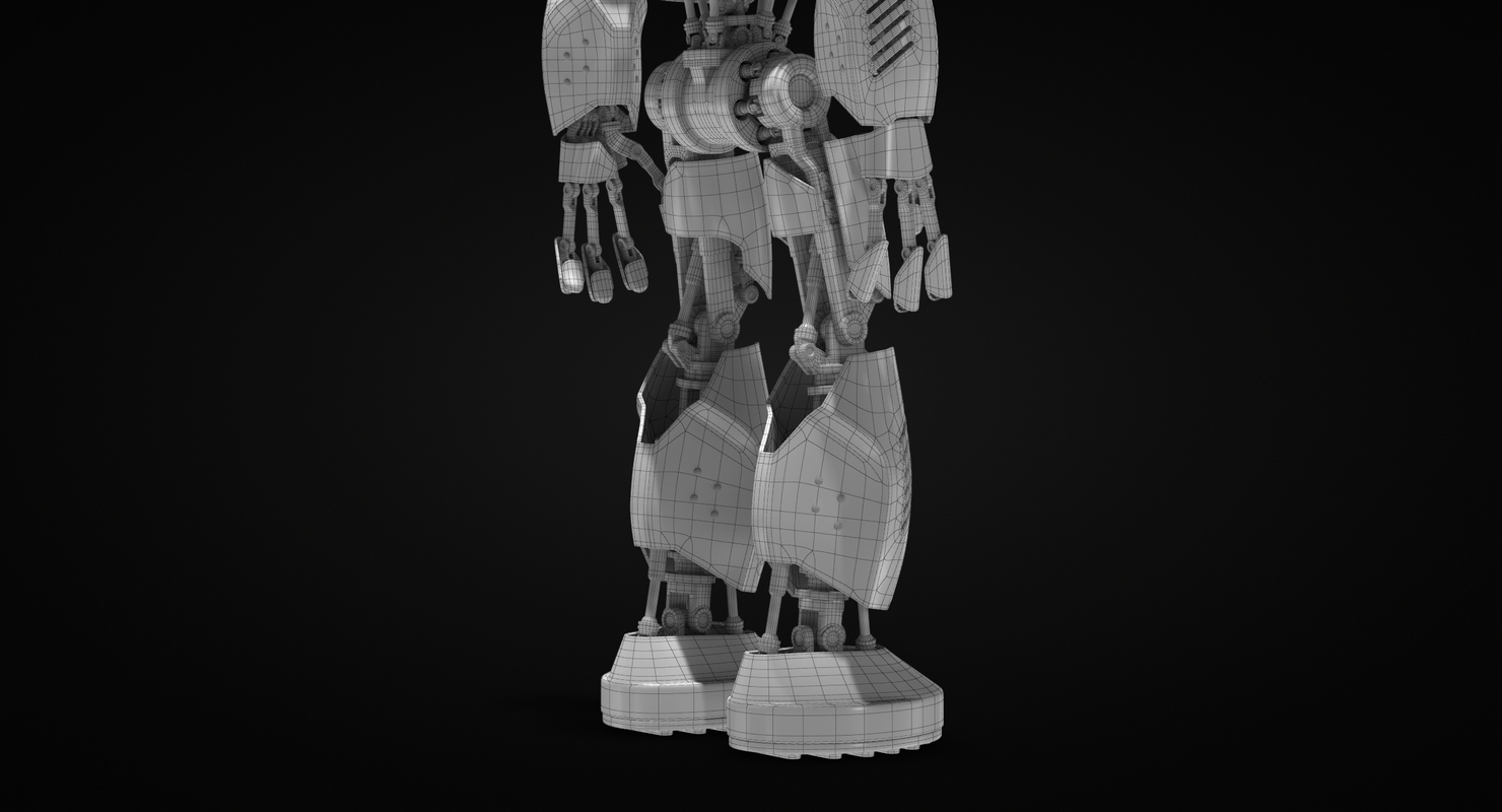 3D robot rigged model - TurboSquid 1237087