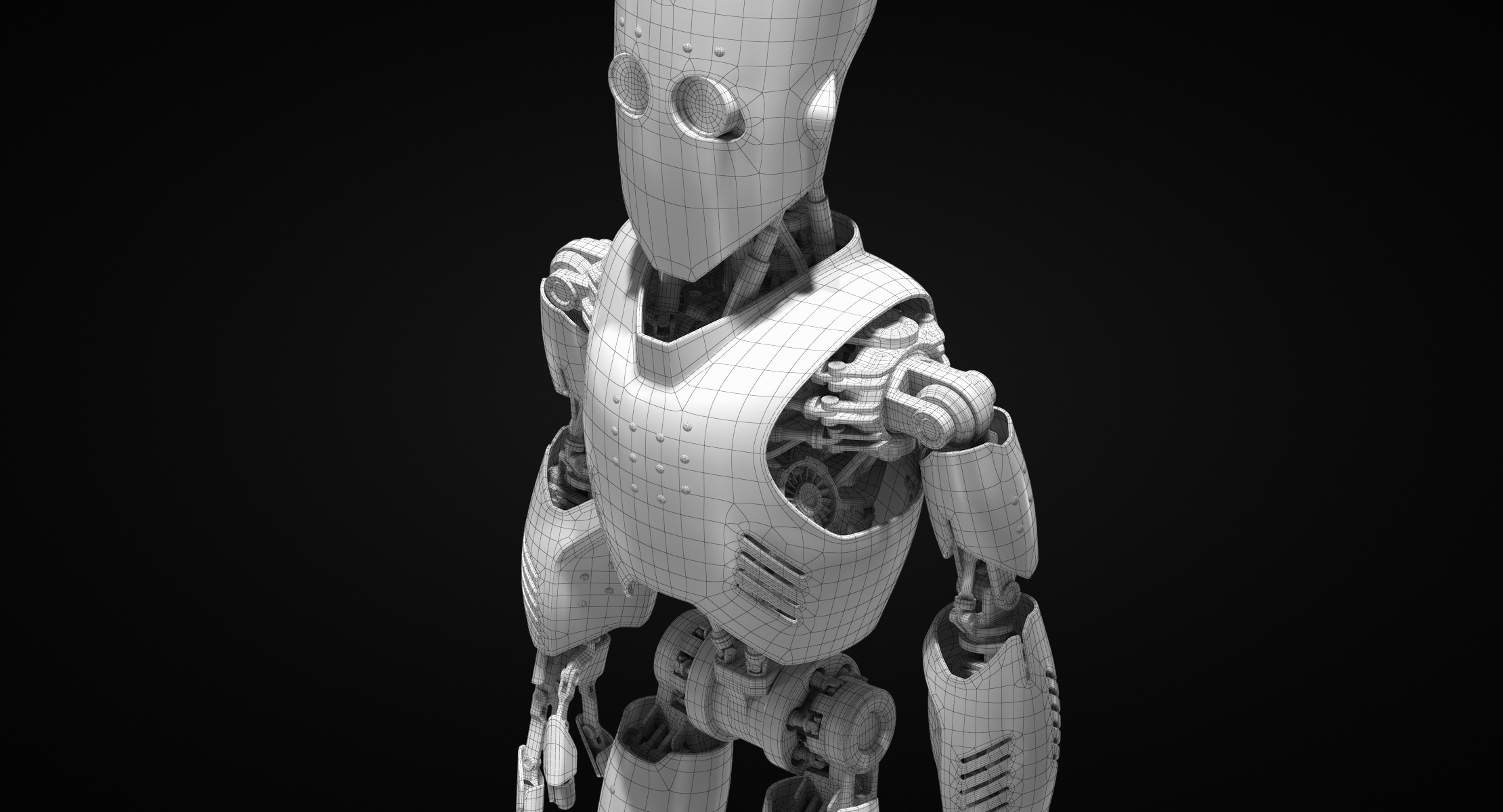 3D robot rigged model - TurboSquid 1237087