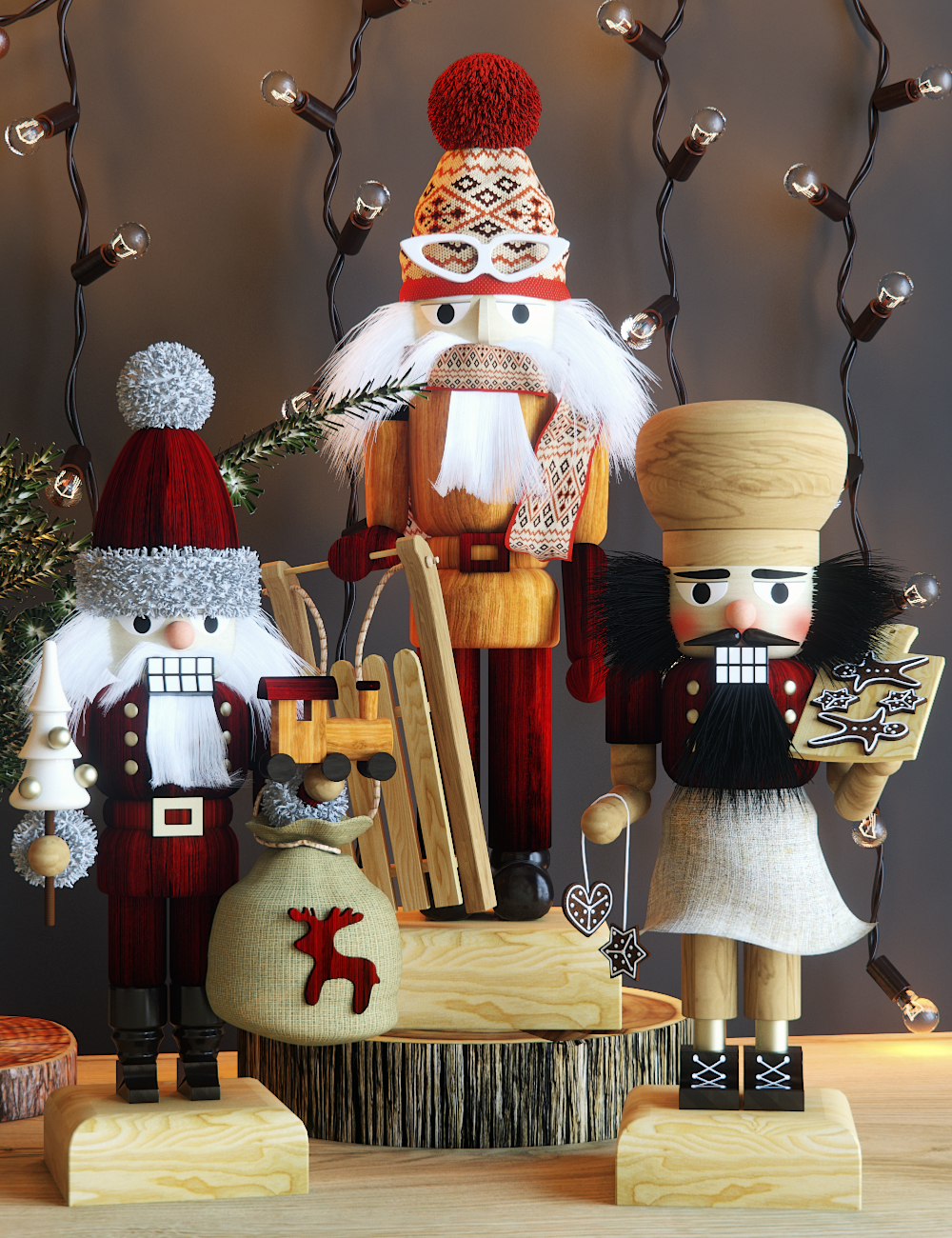 3D nutcracker model - TurboSquid 1237185