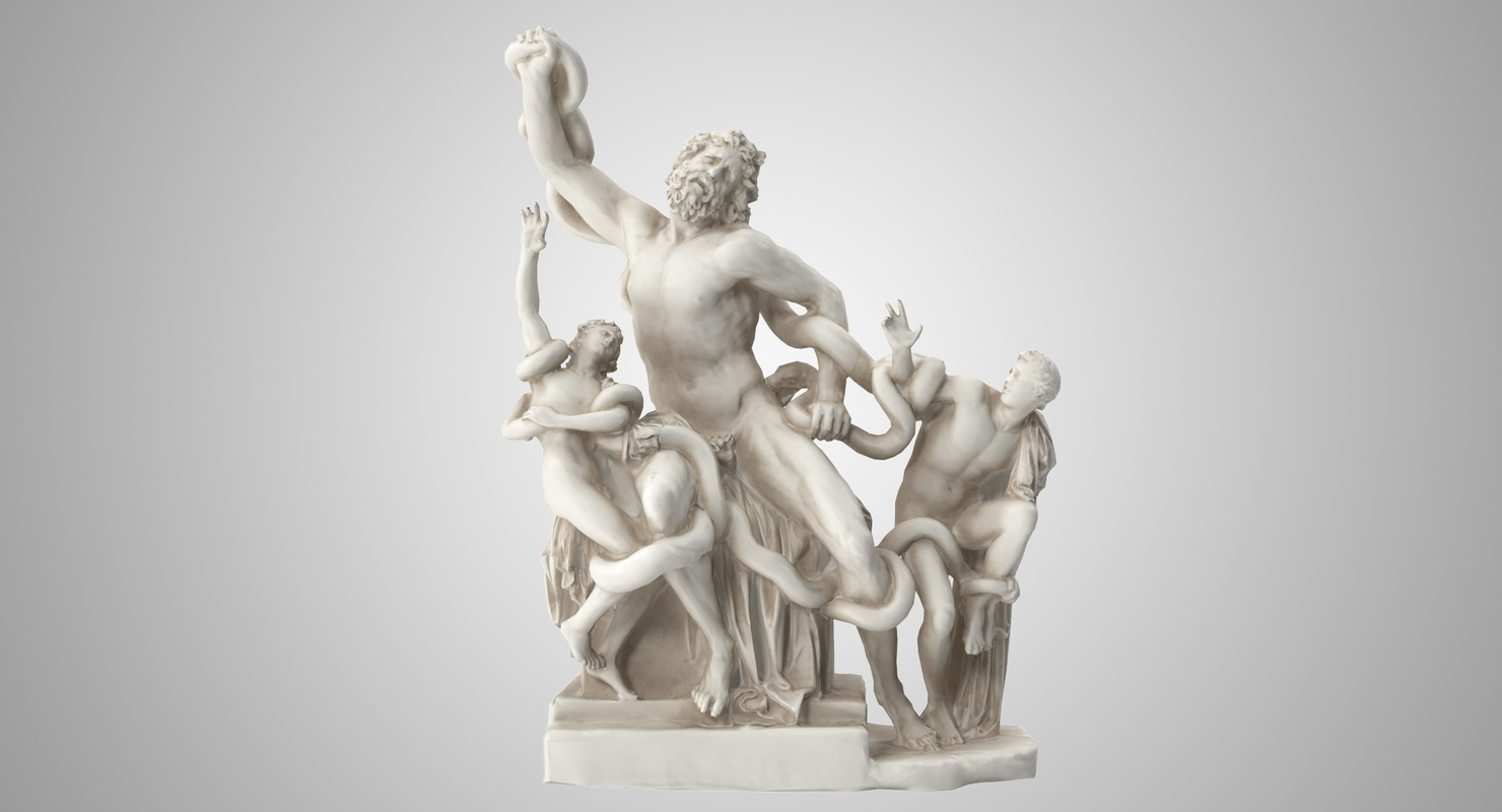 Laocoonte e seus filhos Modelo 3D - TurboSquid 1237201