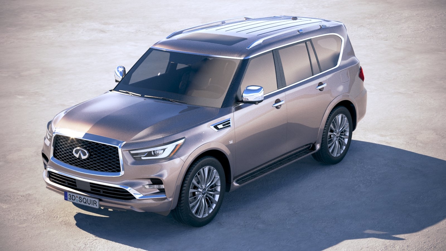 3D infinity qx80 qx model - TurboSquid 1237370