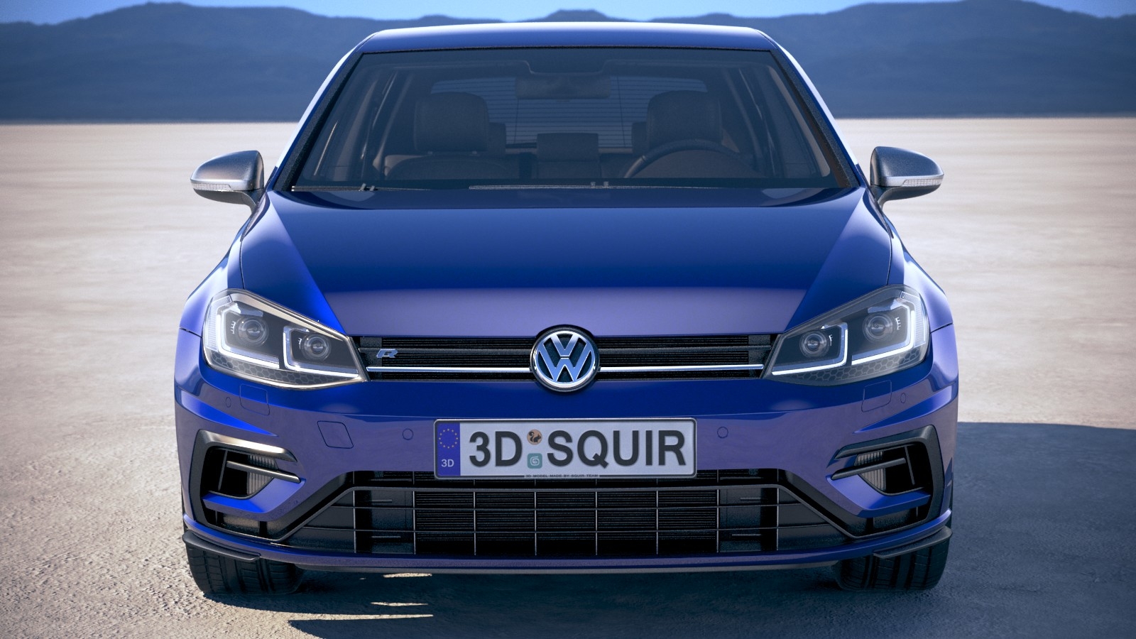 3D volkswagen golf r - TurboSquid 1237441