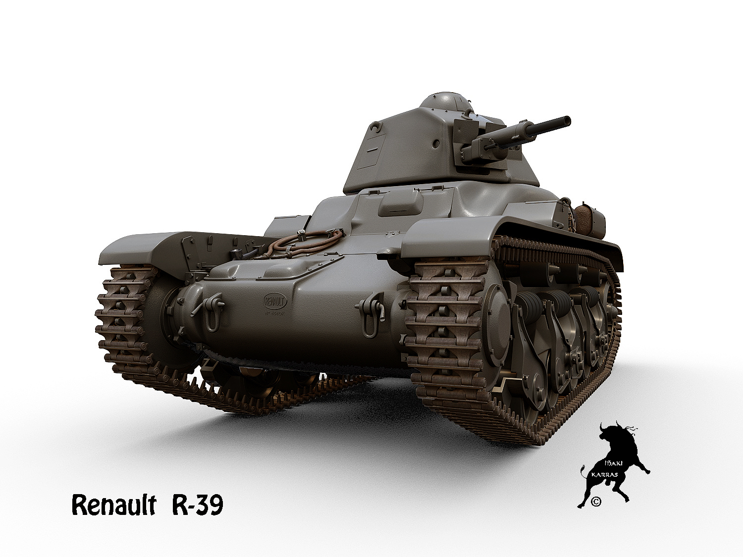 Renault r39 model - TurboSquid 1237661