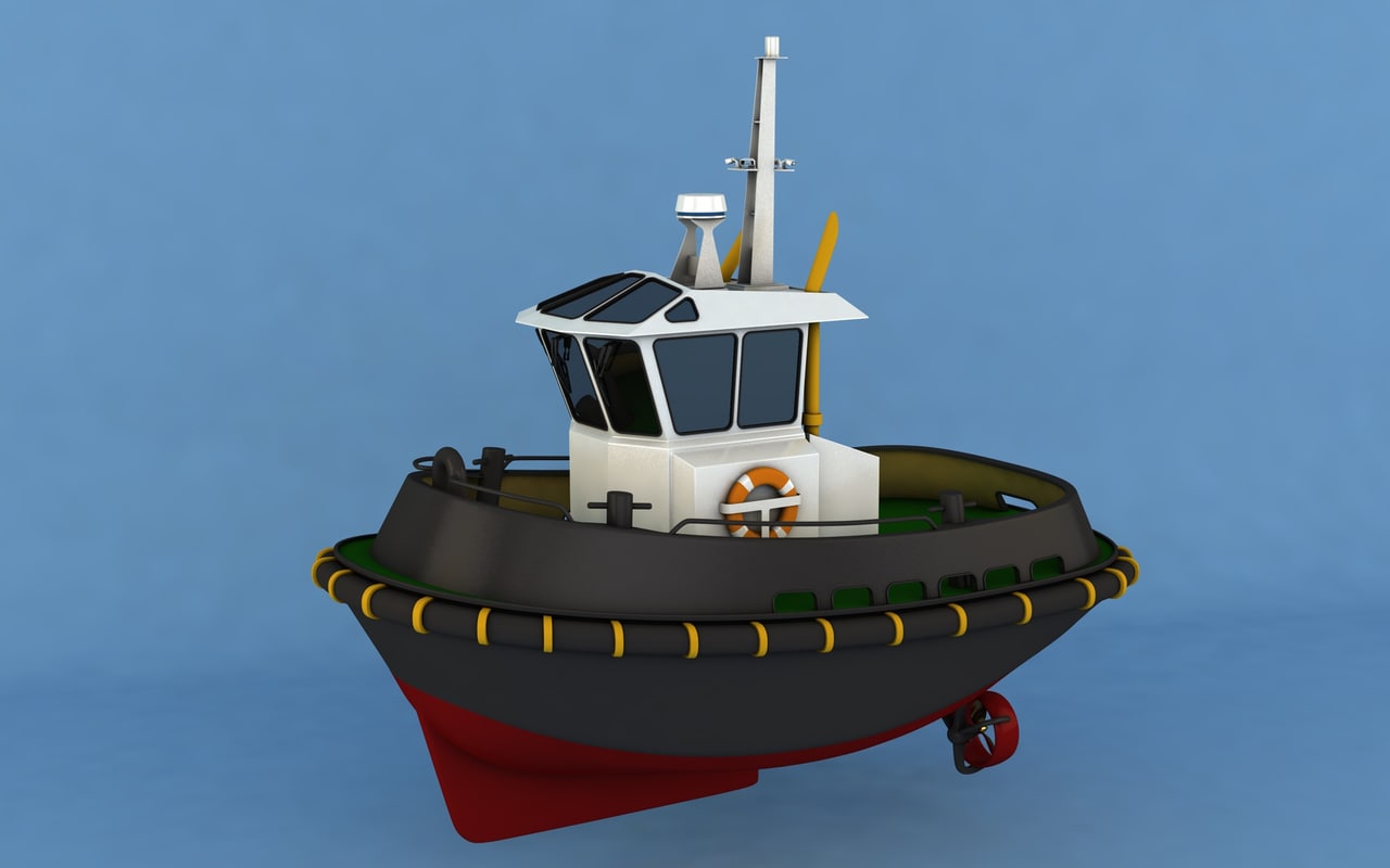 3D stan tug - TurboSquid 1237747
