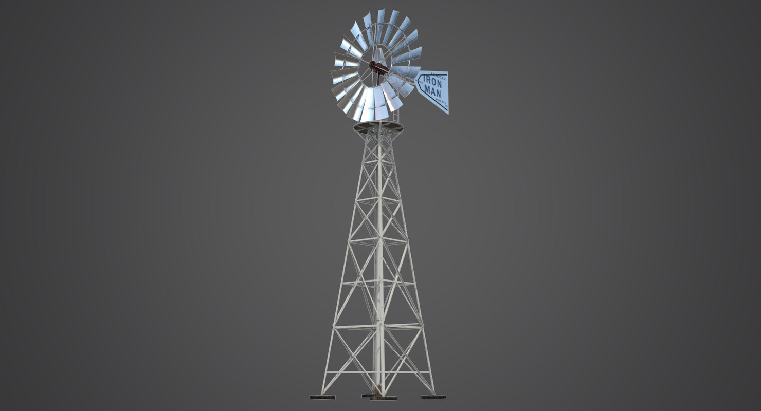Windmill wind 3D model - TurboSquid 1237958