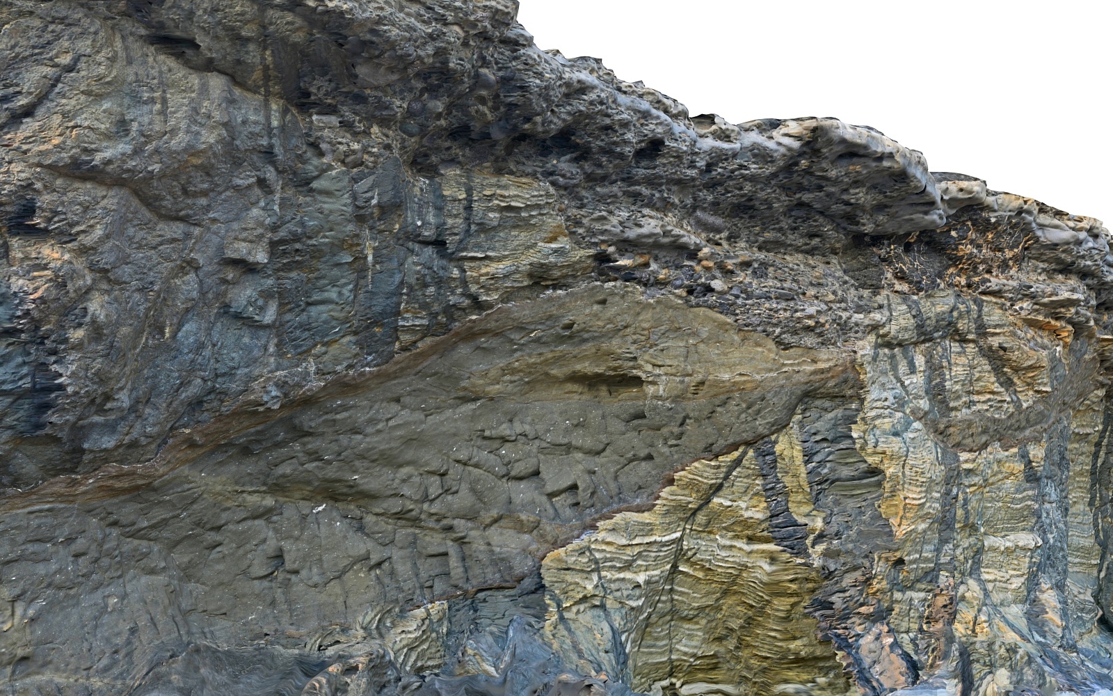 Ocean cliff hd 3D model - TurboSquid 1237962