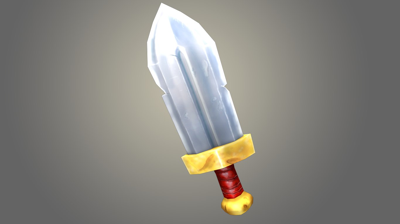 Sword cartoon 3D - TurboSquid 1237968