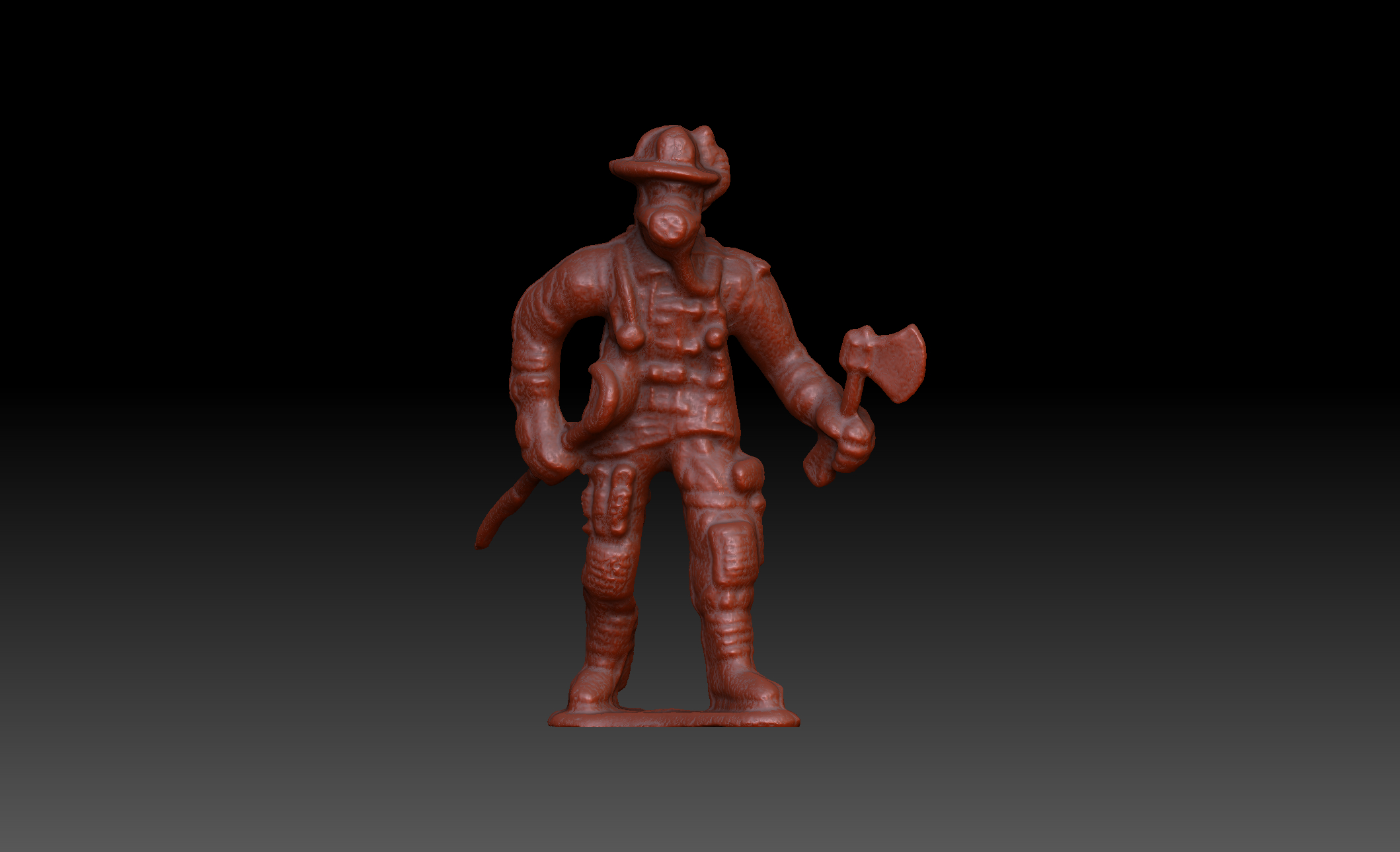 3D fighter crowbar miniature toy - TurboSquid 1237982