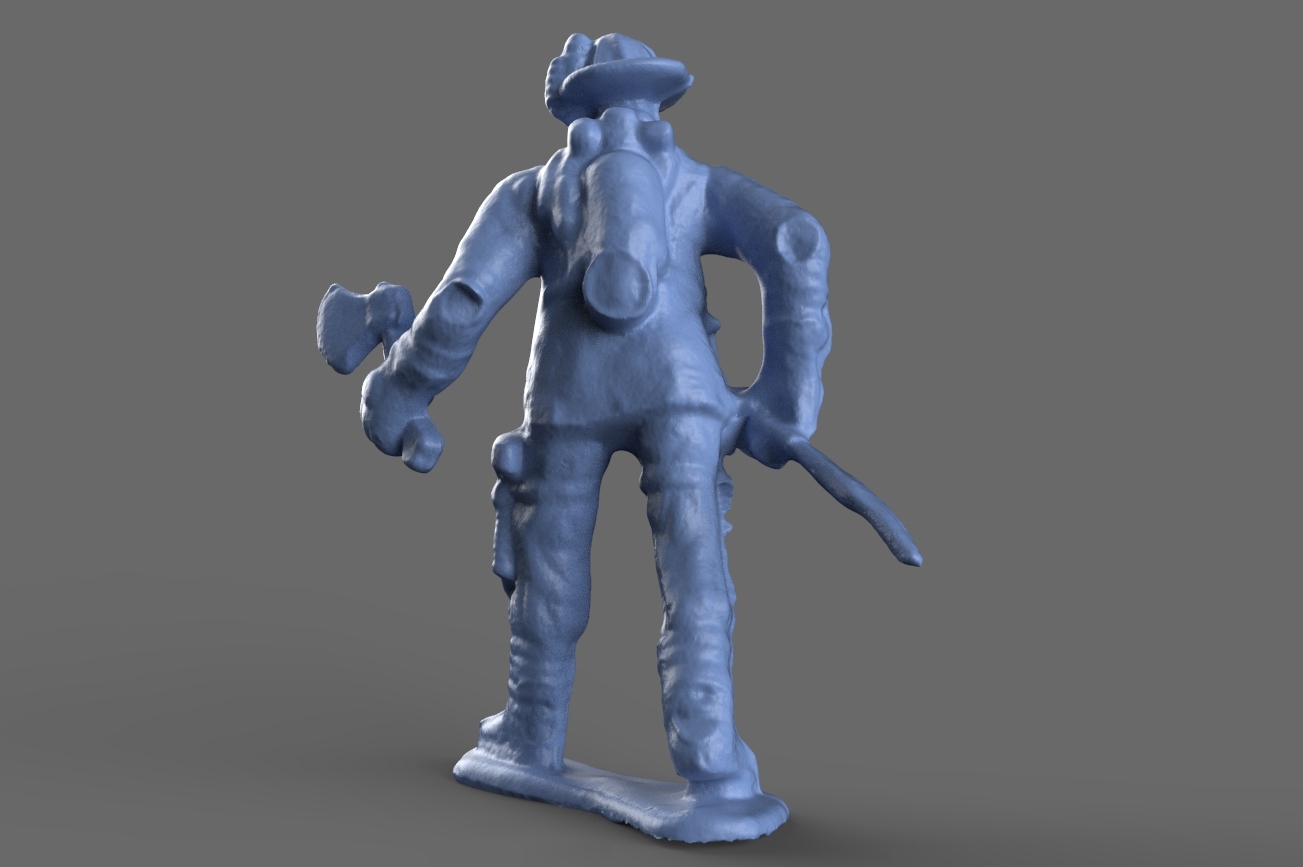 3D fighter crowbar miniature toy - TurboSquid 1237982