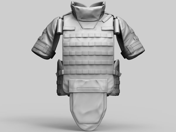 3D bulletproof 6b43 ratnik russian army - TurboSquid 1238055