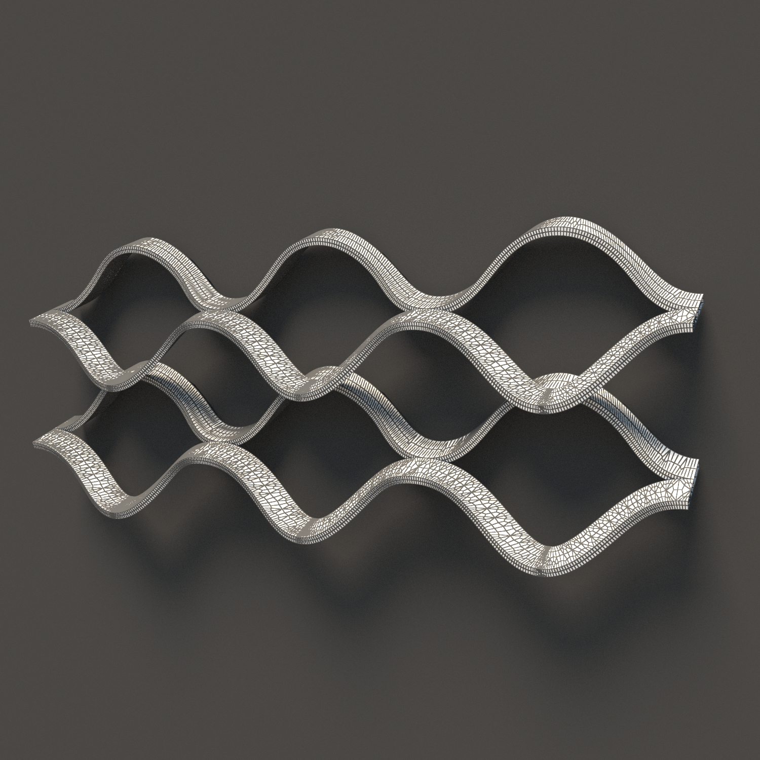 Expanded metal mesh 3D model - TurboSquid 1238067