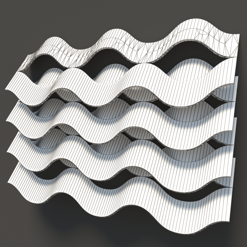 Expanded metal mesh 3D model - TurboSquid 1238067